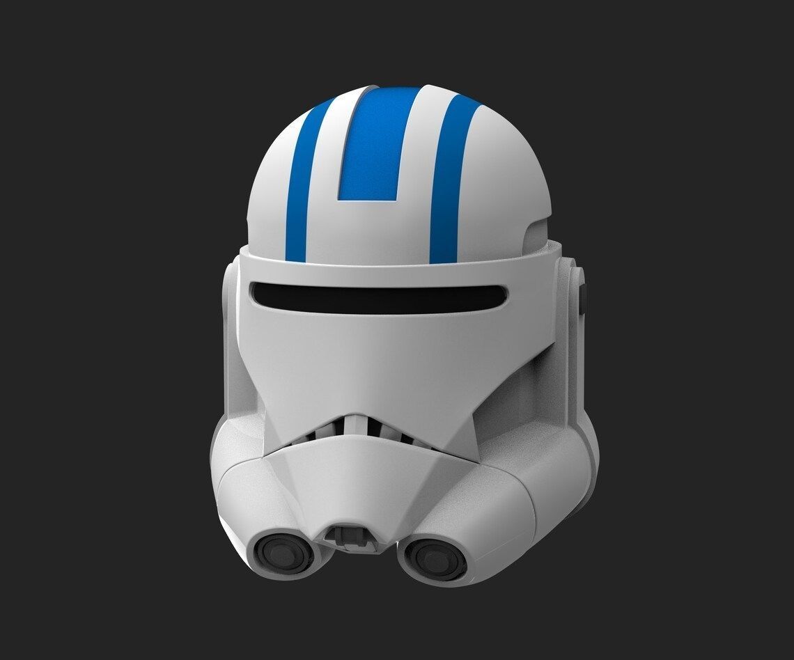Echo Bad Batch Helmet TCW - 3D Print Files 3D model 3D printable | CGTrader