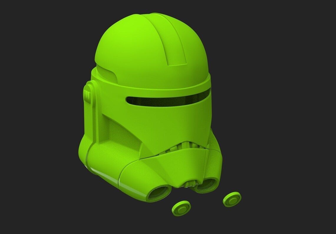 Echo Bad Batch Helmet TCW - 3D Print Files 3D model 3D printable | CGTrader