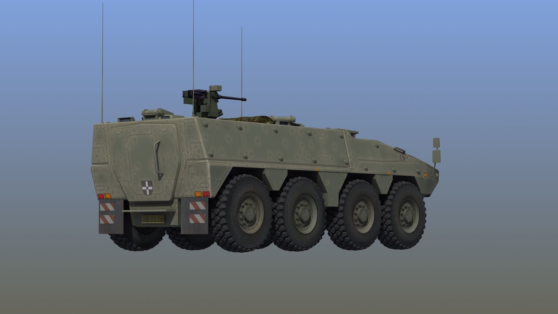 Boxer Mech Infantry Vehicle 3D model | CGTrader