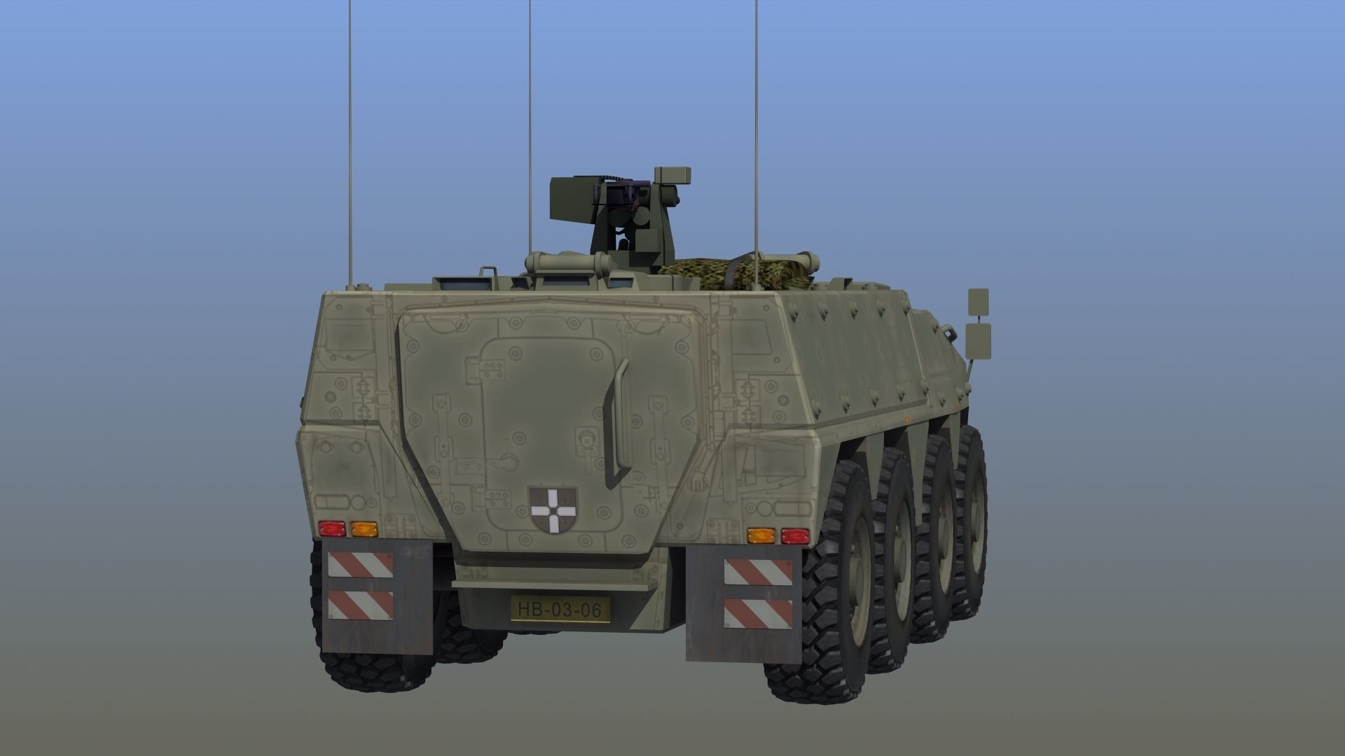 Boxer Mech Infantry Vehicle 3D model | CGTrader