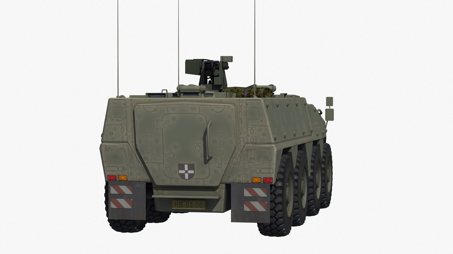 Boxer Mech Infantry Vehicle 3D model | CGTrader