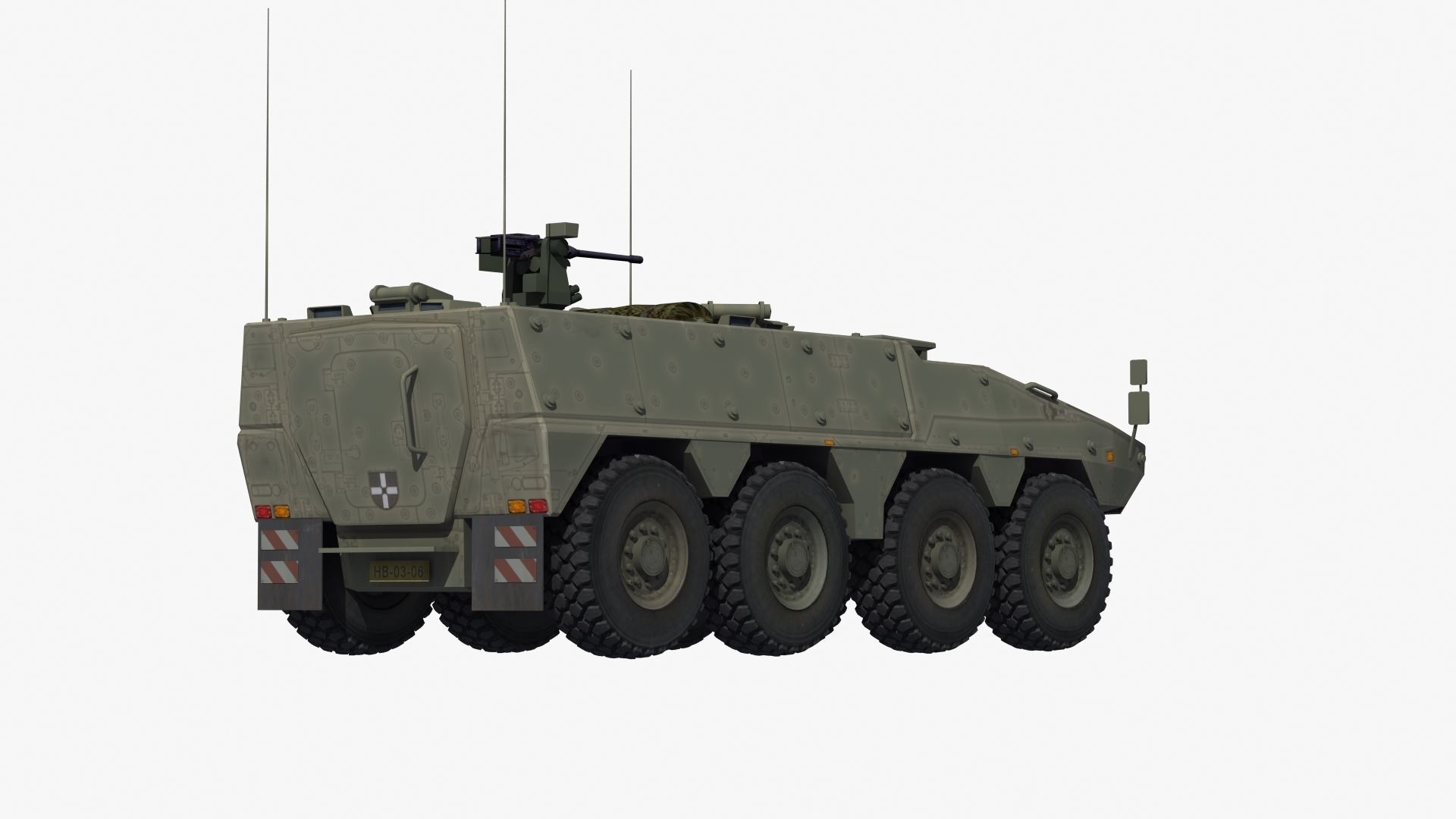 Boxer Mech Infantry Vehicle 3D model | CGTrader