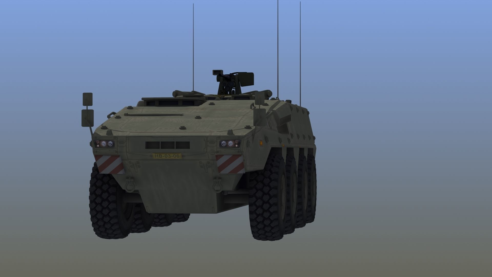 Boxer Mech Infantry Vehicle 3D model | CGTrader