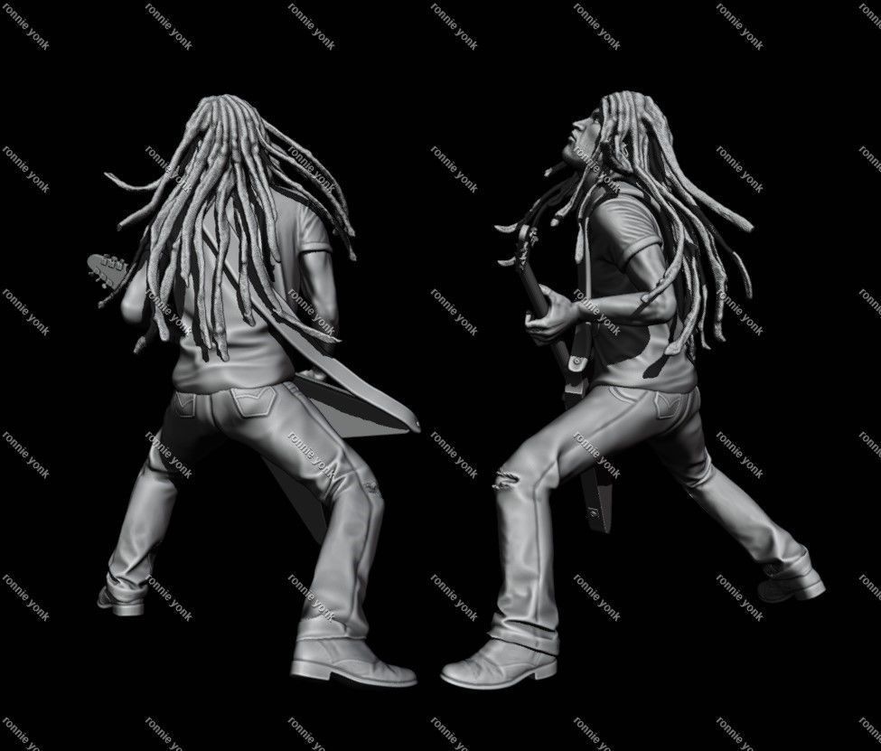 Lenny Kravitz - 3d printing 3D model 3D printable | CGTrader