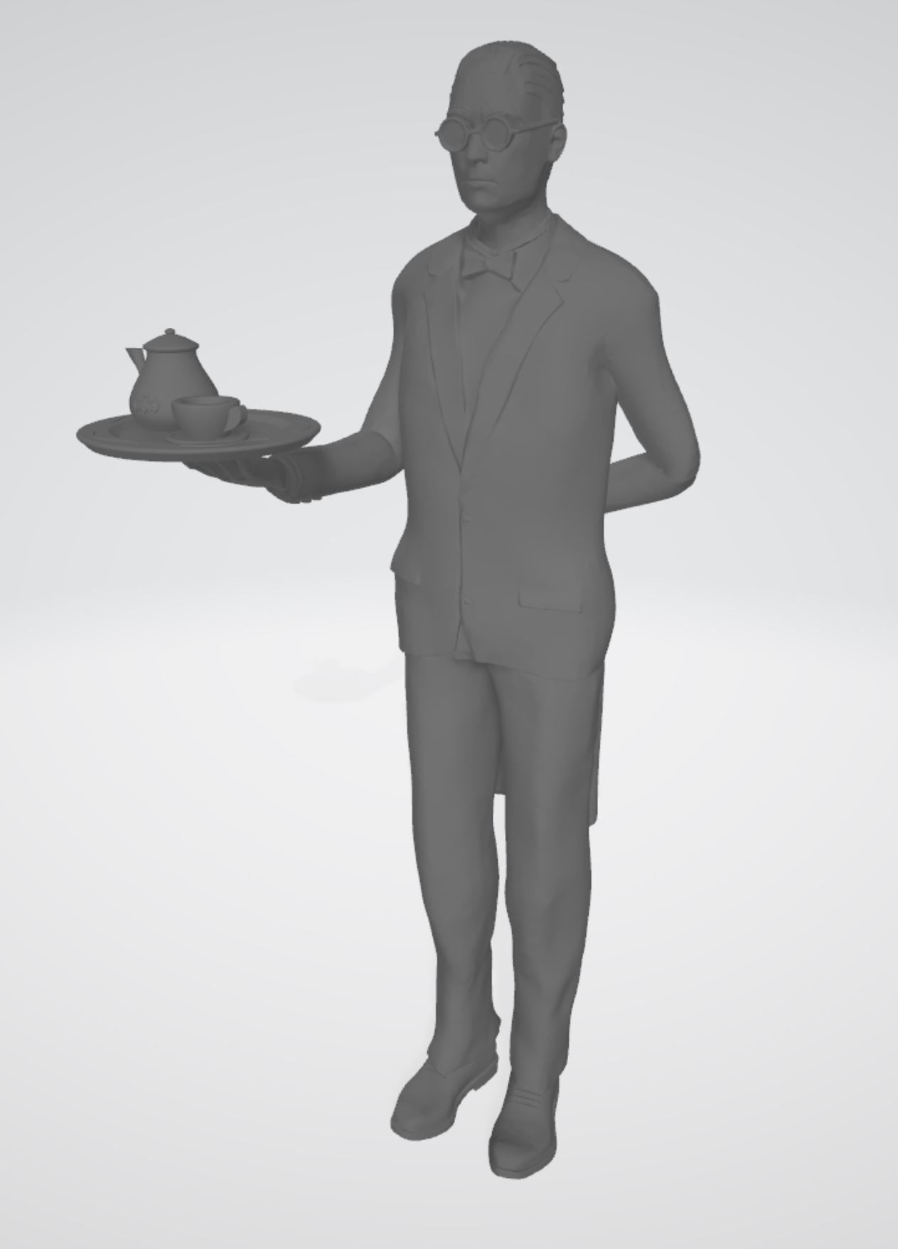 Alfred Pennyworth Batman 3D model 3D printable | CGTrader
