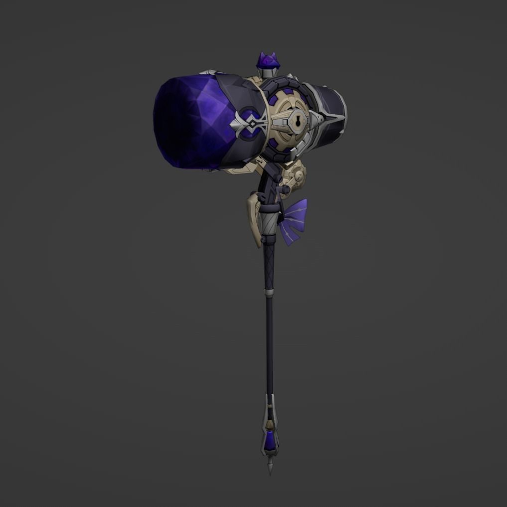 Herta Hammer - Honkai Star Rail - Herta Cosplay 3D model 3D printable ...