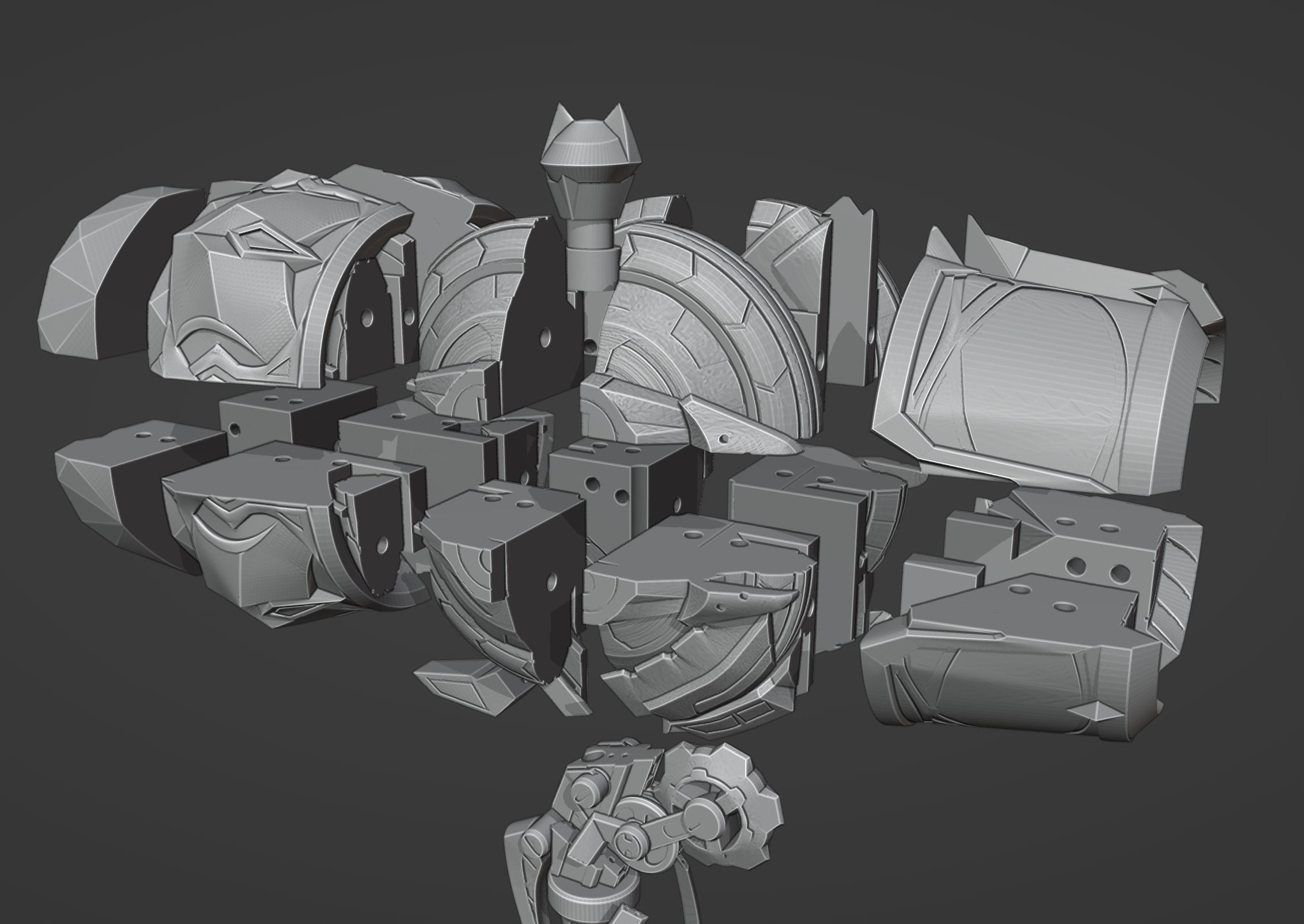 Herta Hammer - Honkai Star Rail - Herta Cosplay 3D model 3D printable ...