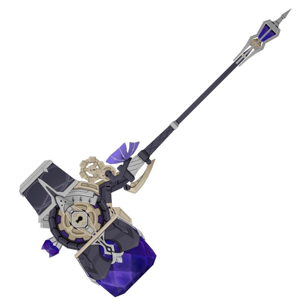 Herta Hammer - Honkai Star Rail - Herta Cosplay 3D model 3D printable ...