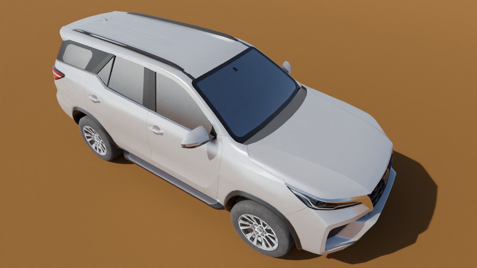3D model Toyota Fortuner Low poly VR / AR / low-poly | CGTrader