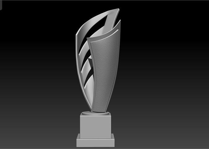 Unique Trophy Model 3D model 3D printable | CGTrader