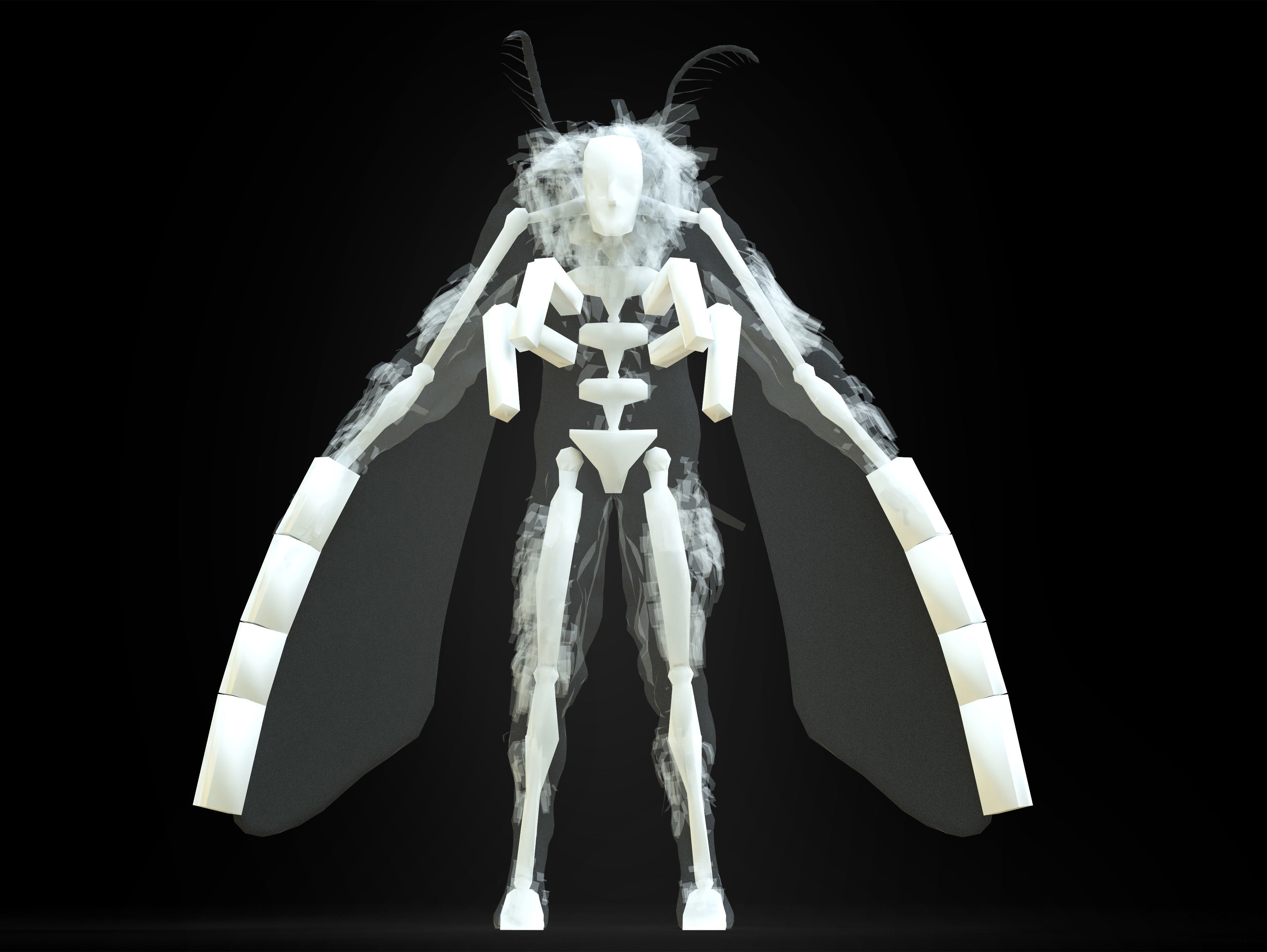 3D model Mothman VR / AR / low-poly | CGTrader