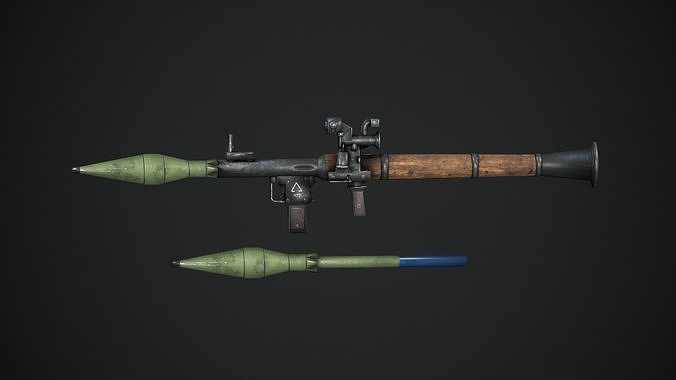 Rocket Launcher RPG-7 3D model | CGTrader