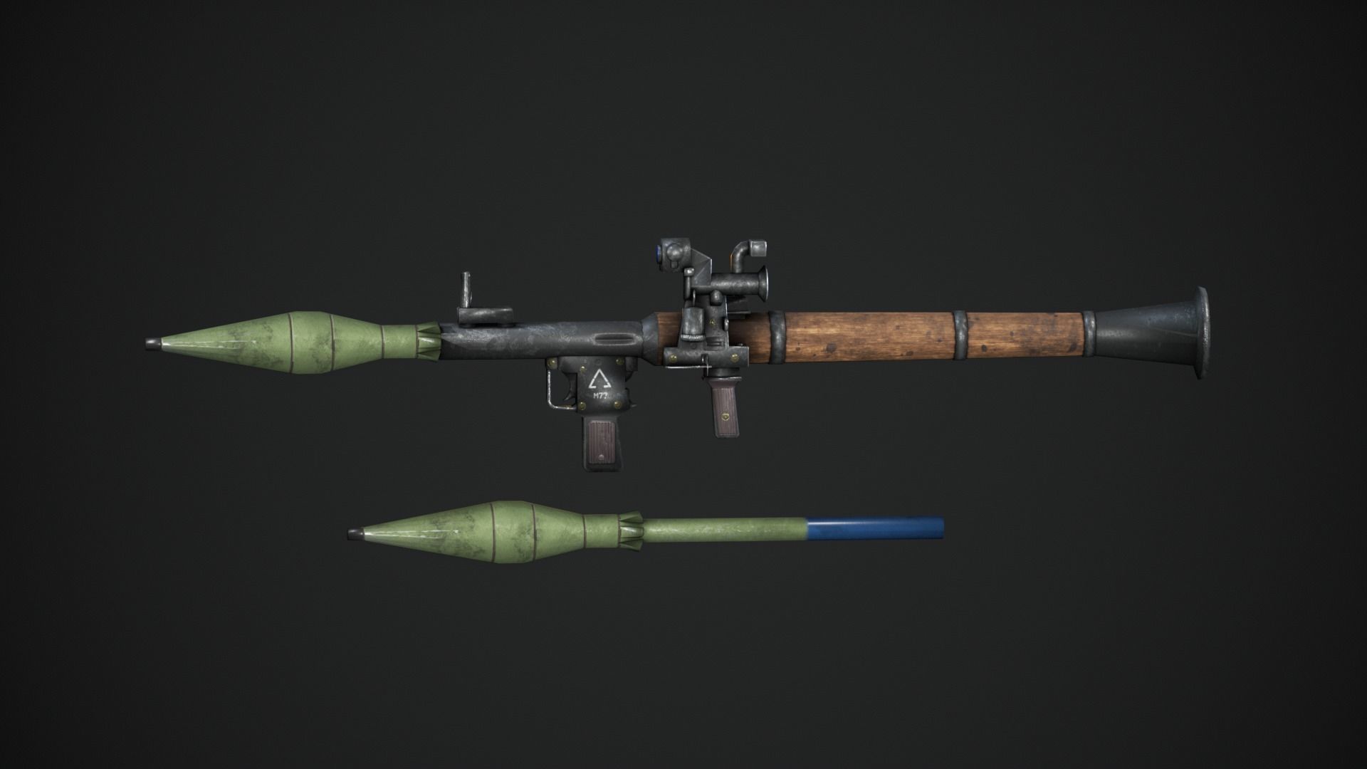 Rocket Launcher RPG-7 3D model | CGTrader