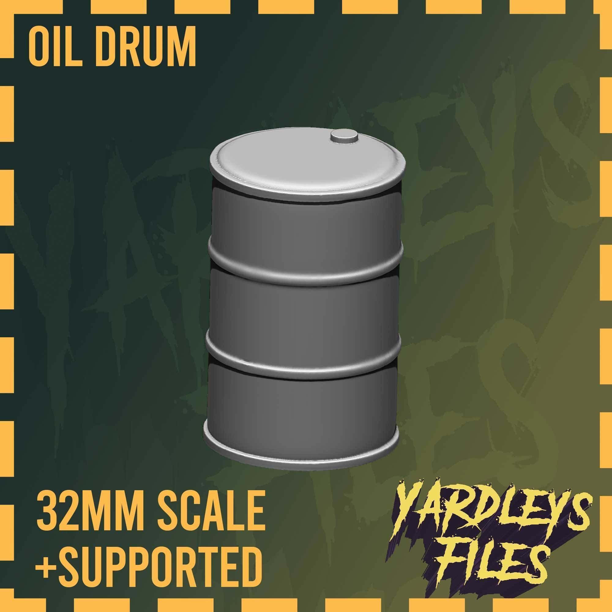 OMINOUS OILDRUM 32mm DnD Mimic 3D model 3D printable | CGTrader