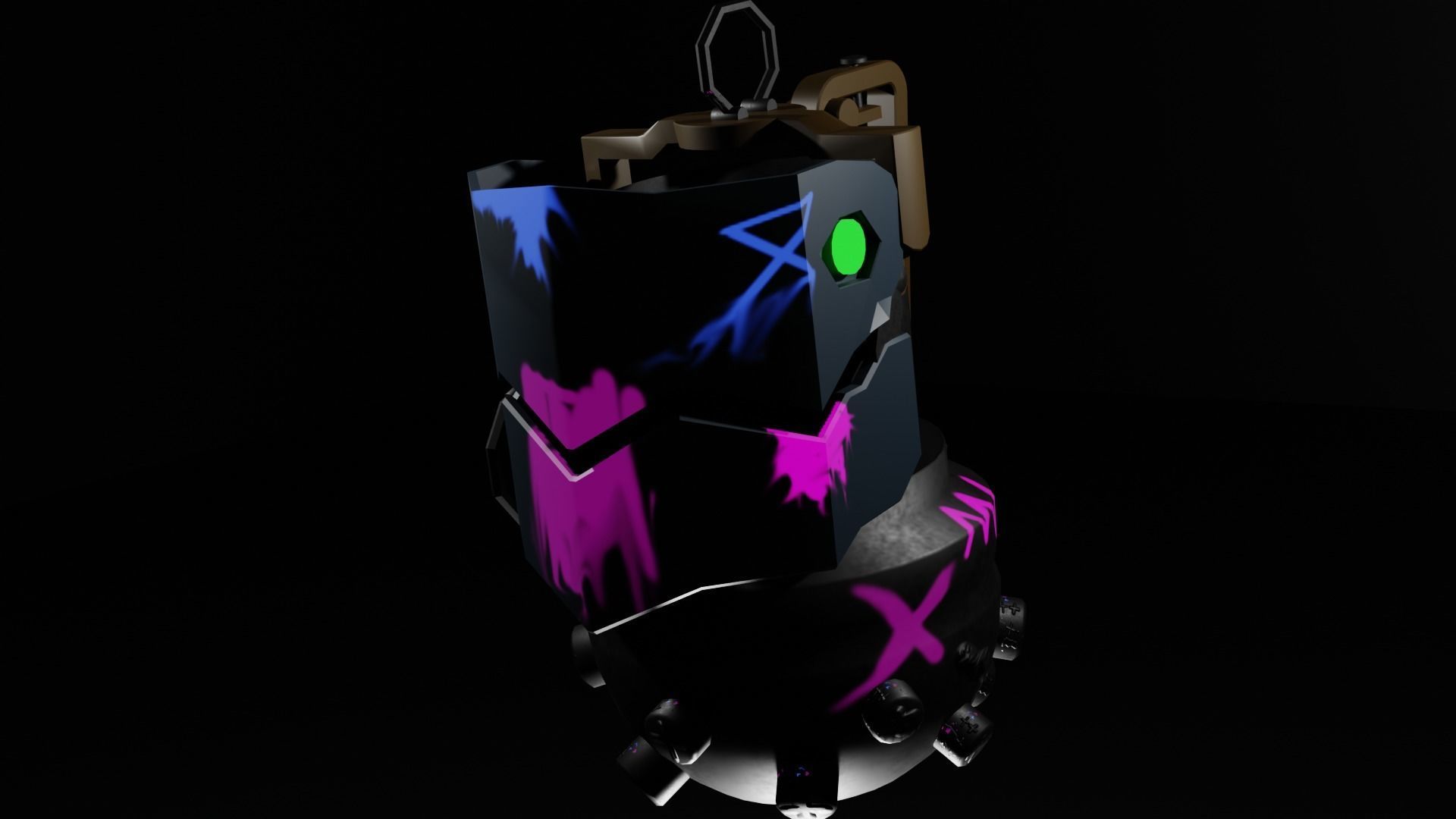 3D model 3D JINX BOMB VR / AR / low-poly | CGTrader