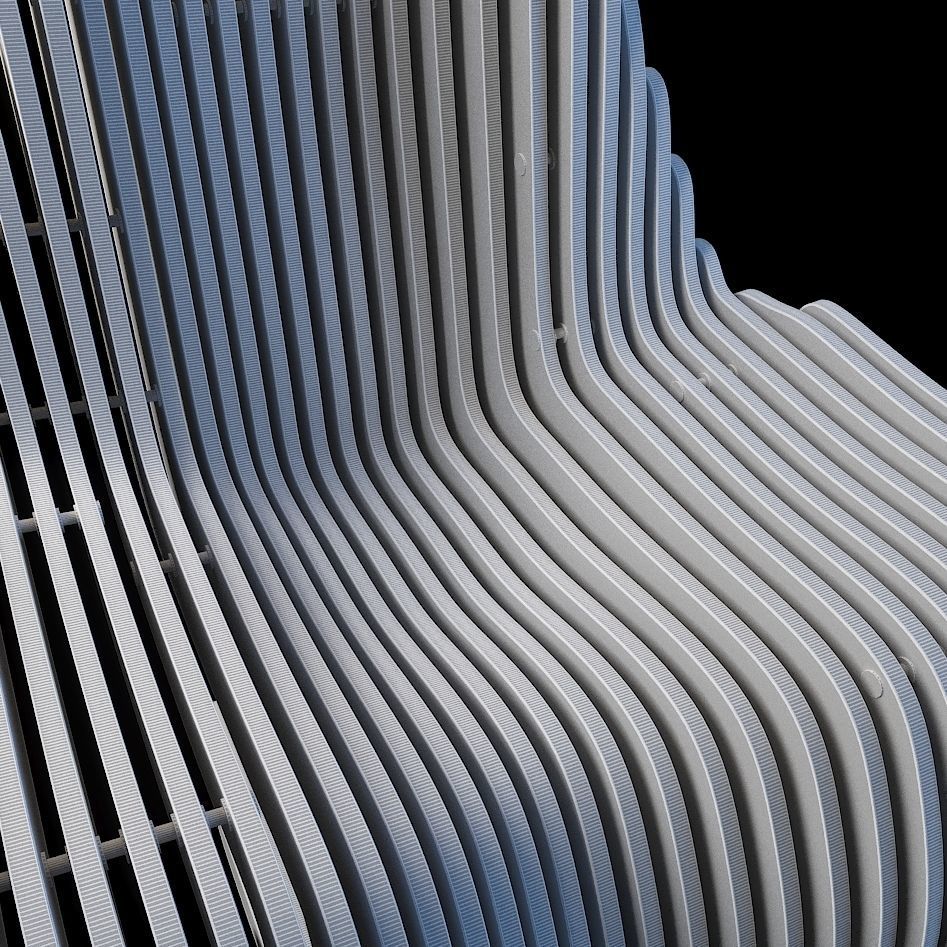 Parametric Mad Chair 3D model | CGTrader