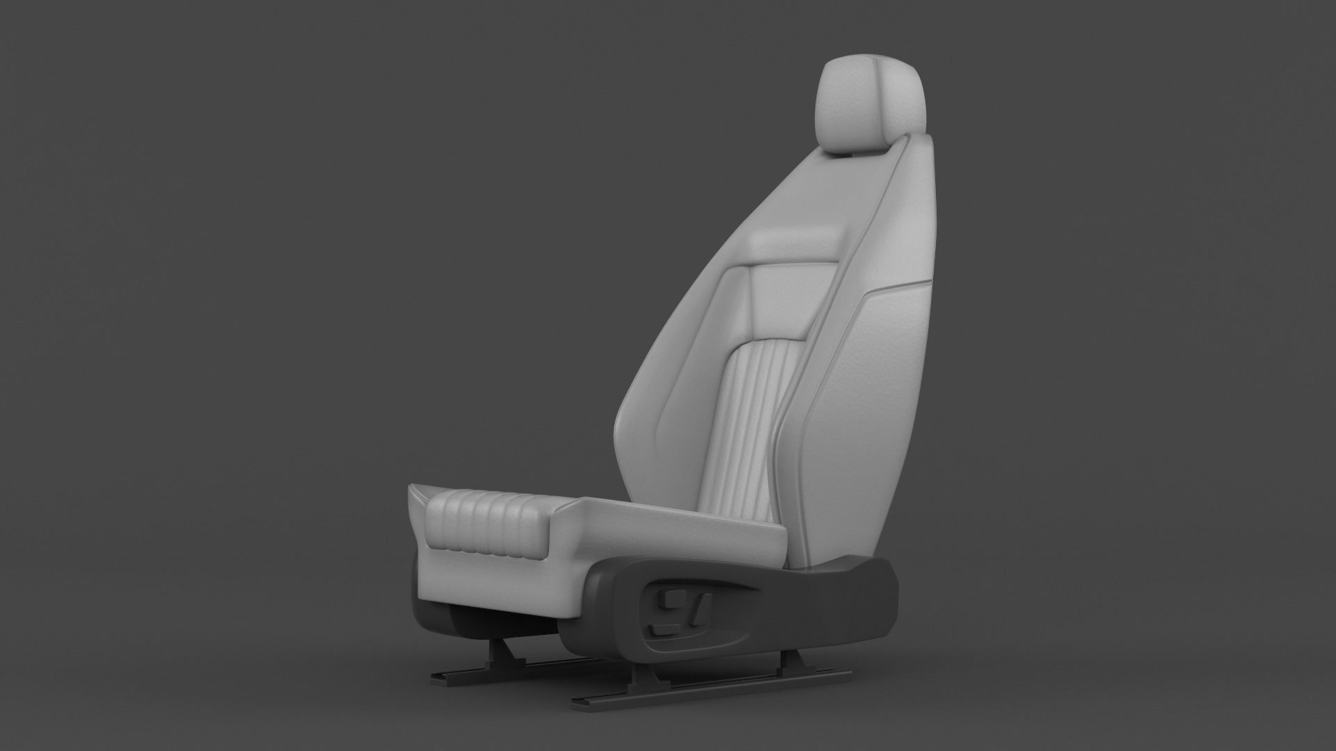 Car Seat 3D model | CGTrader