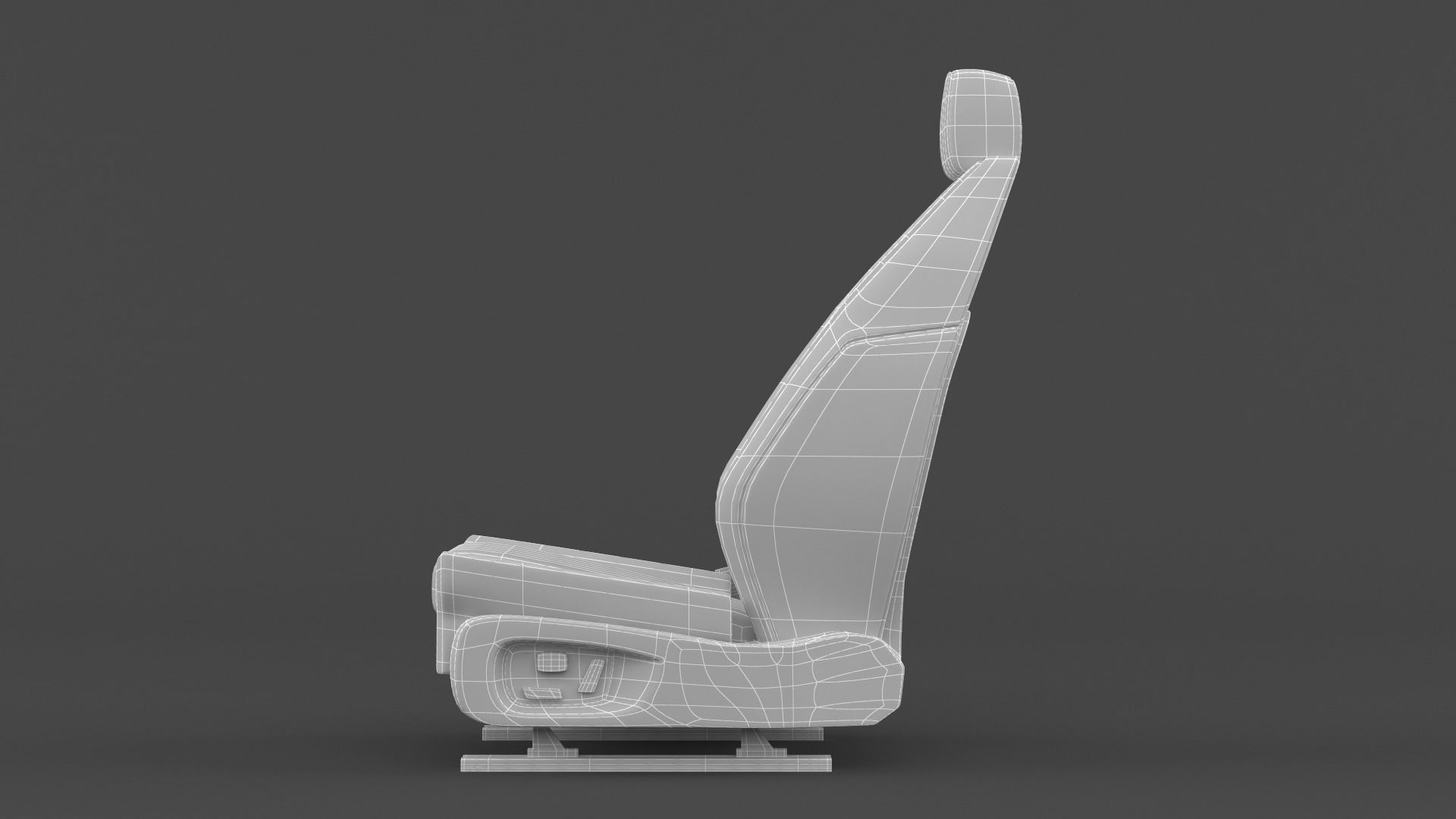 Car Seat 3D model | CGTrader