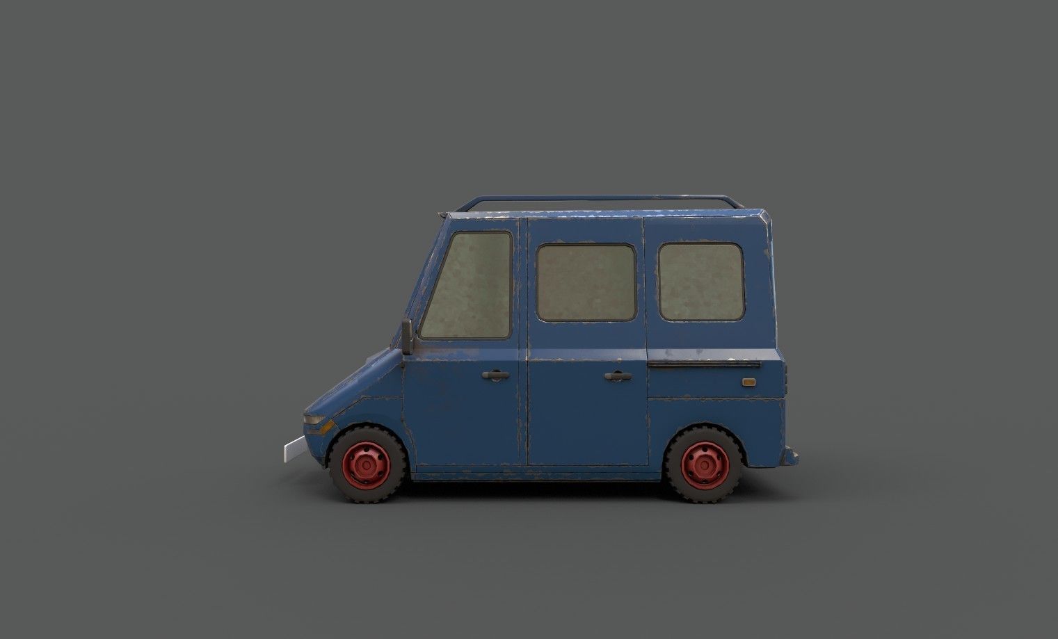 3D model Van Stylized VR / AR / low-poly | CGTrader