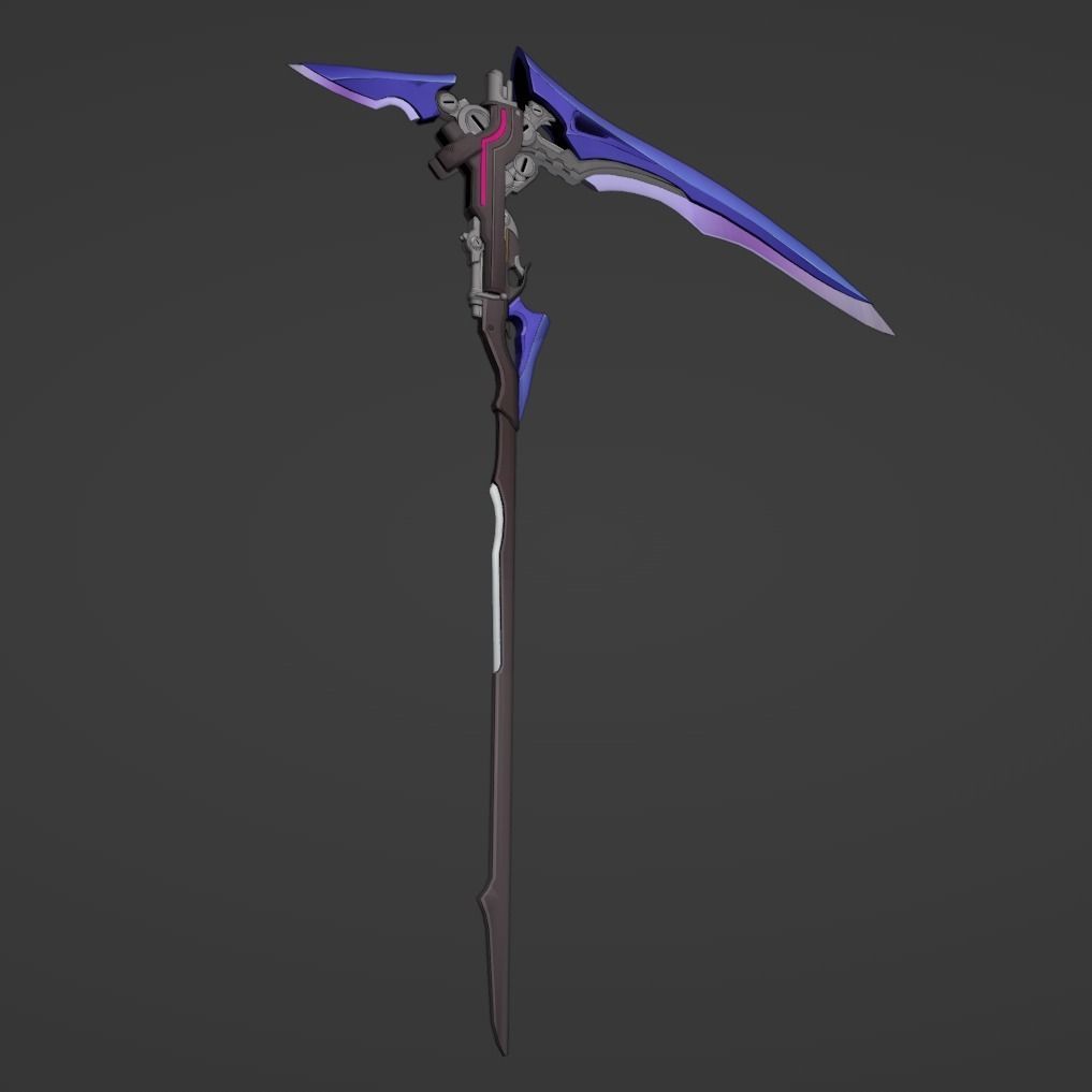 Seele Scythe - Honkai Star Rail - Seele Cosplay 3D model 3D printable ...