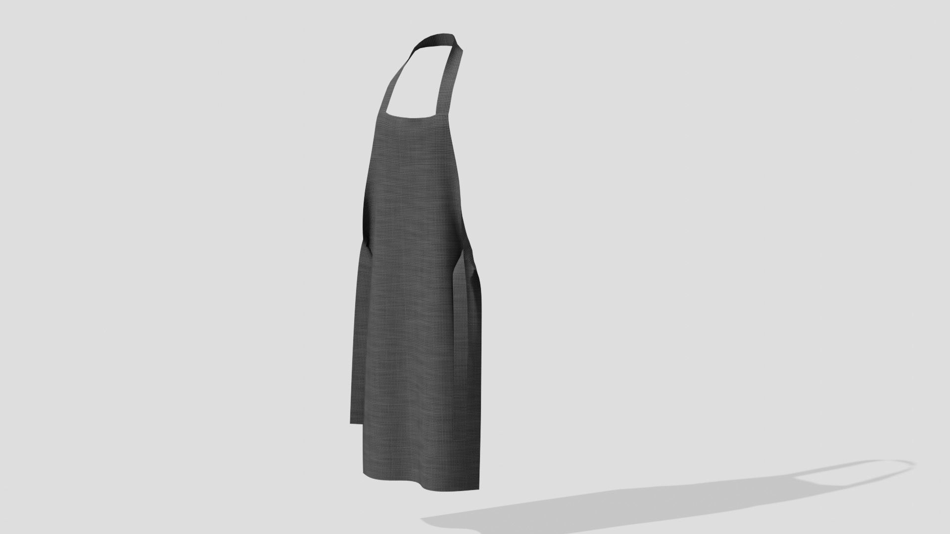 3D model Black apron VR / AR / low-poly | CGTrader