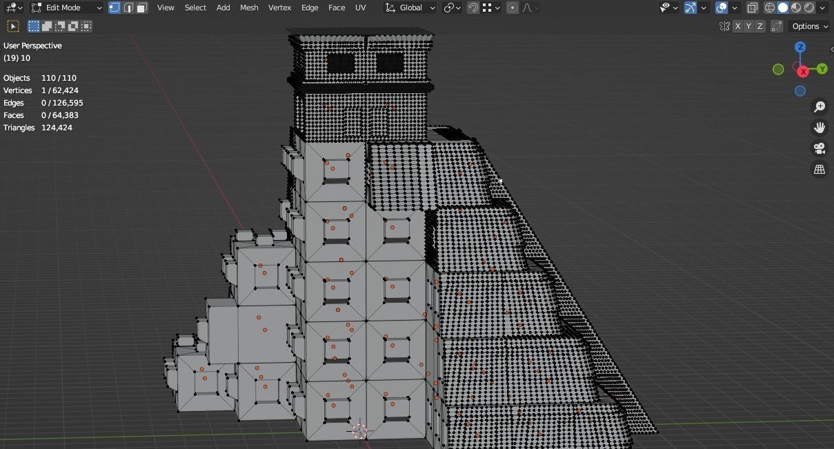 chichen itza 3D jigsaw puzzle 3D model 3D printable | CGTrader