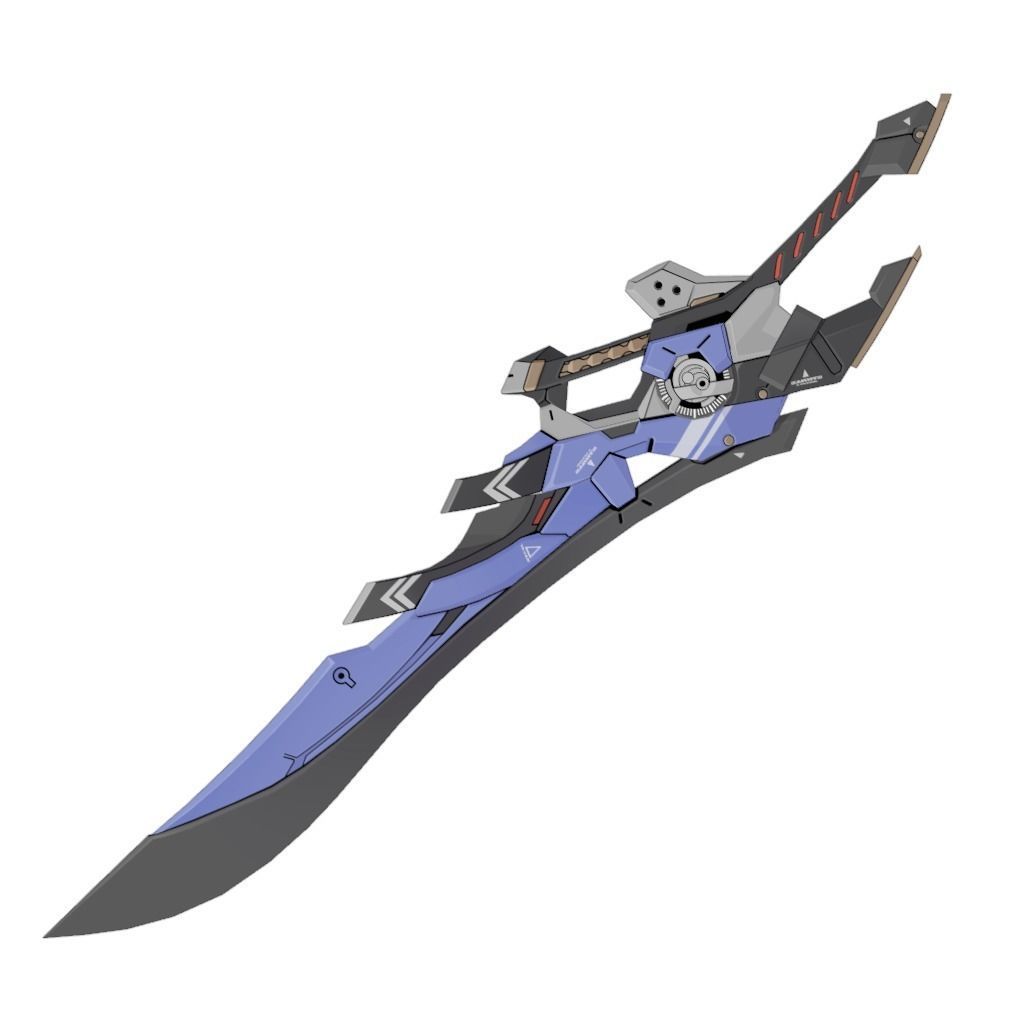 Arlan Sword - Honkai Star Rail - Arlan Cosplay 3D model 3D printable ...