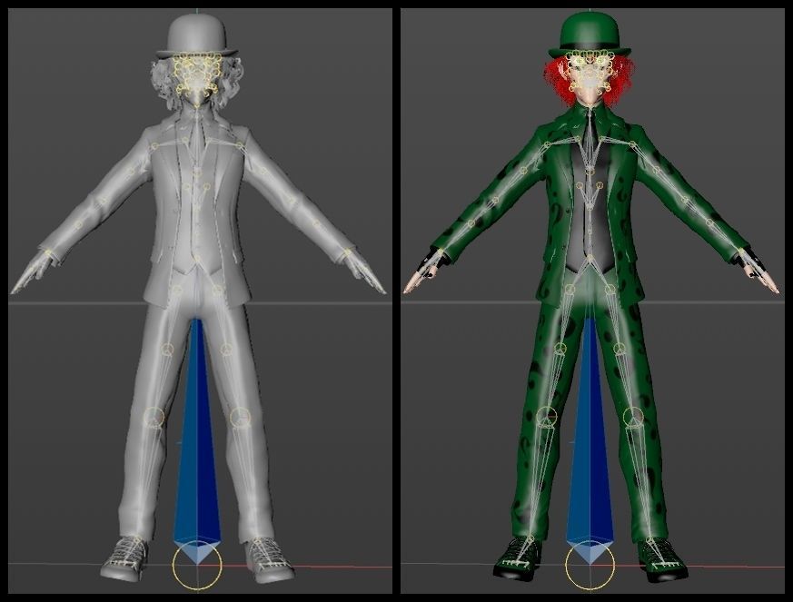 3D model The Riddler - Cartoon Style VR / AR / low-poly | CGTrader