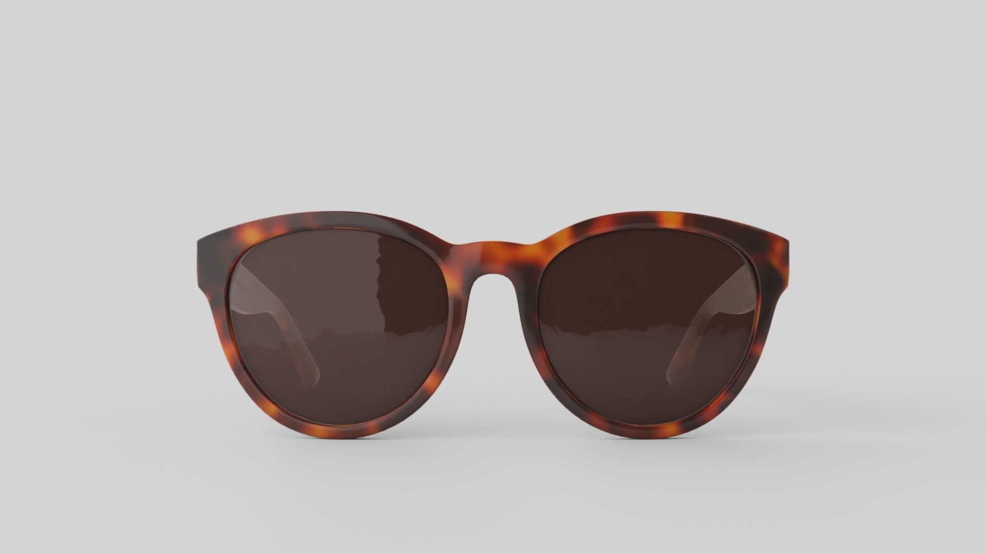 Messy Weekend Rita Glasses Tortoise Brown Unisex VTO 3D model | CGTrader