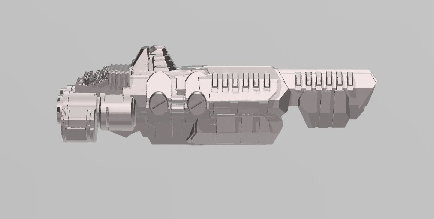 FLEET CORE - 05 FED UNION FRIGATE 3D model 3D printable | CGTrader