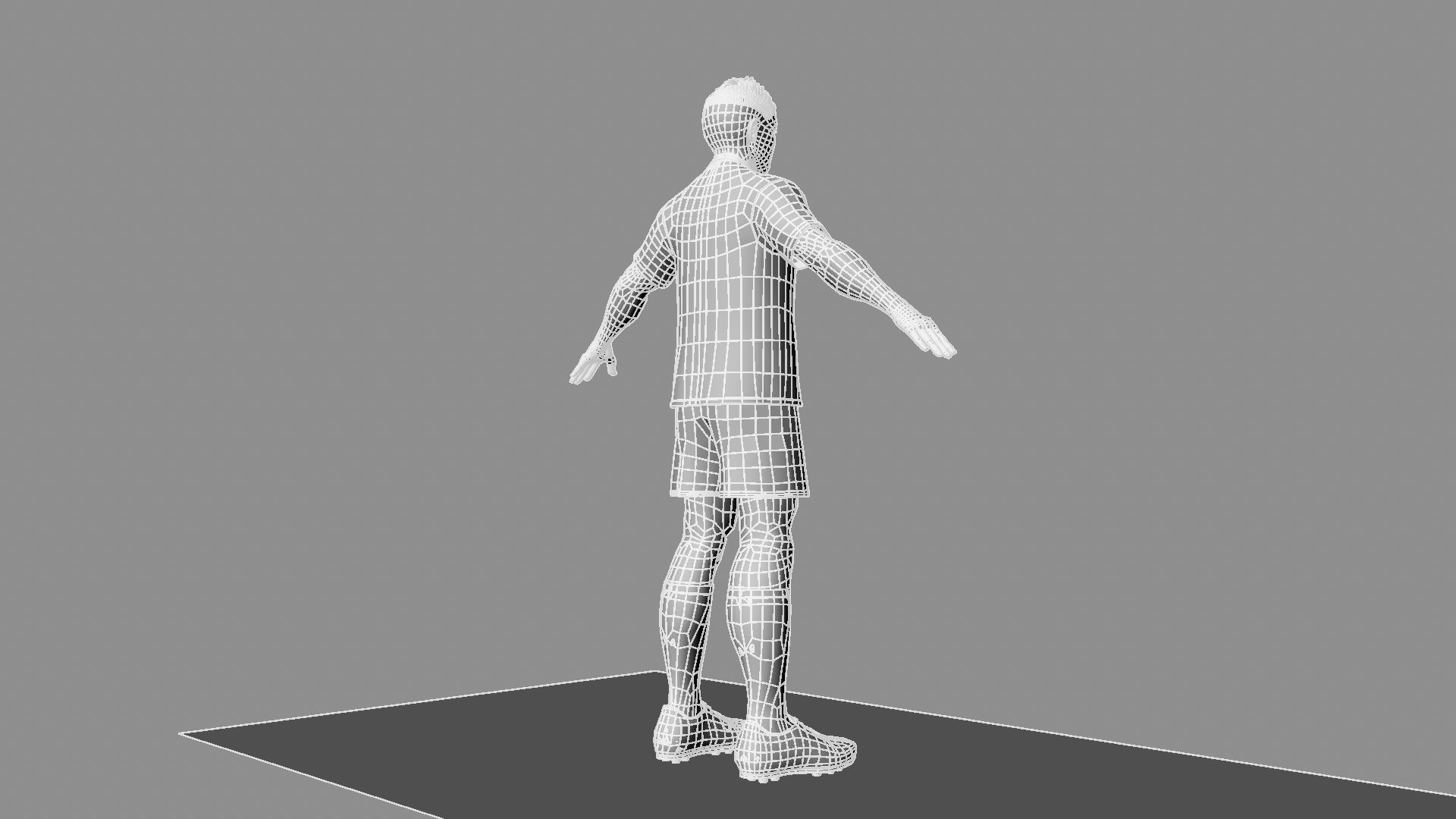 Soccer Player 3D model | CGTrader