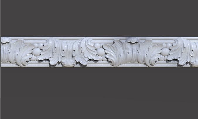 Moulding 3D CNC print model 3D model 3D printable | CGTrader