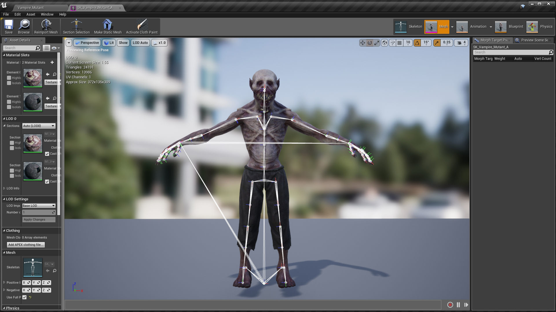 3D model Creepy Vampire Goblin Mutant VR / AR / low-poly | CGTrader