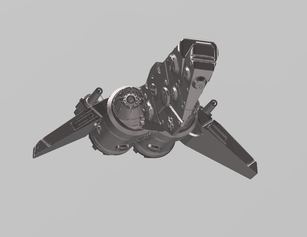 FLEETCORE - 19 20 21 CORDENT MERCS GUNSHIPS 3D model 3D printable ...