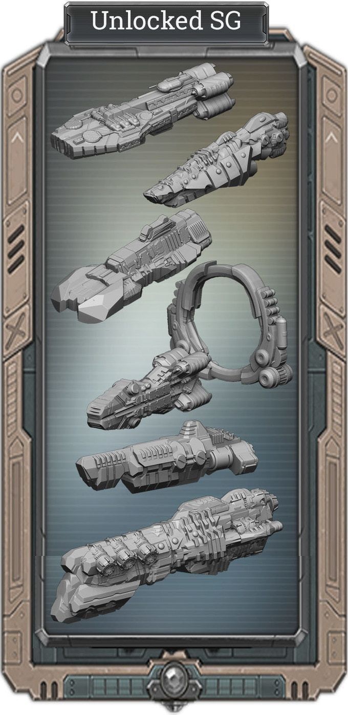 FLEET CORE - SG3 FED UNION MONITOR with DECK WEAPONS 3D model 3D ...