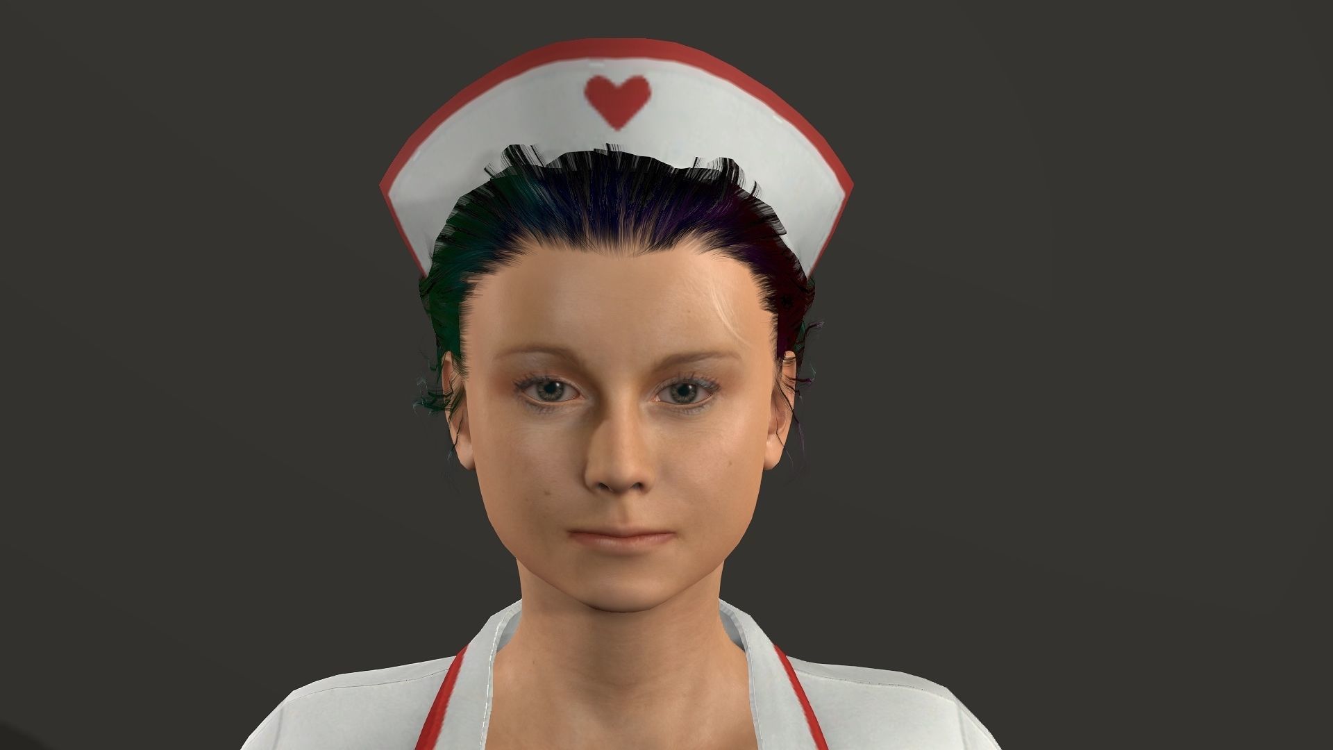 3D model Nurse Emily VR / AR / low-poly | CGTrader