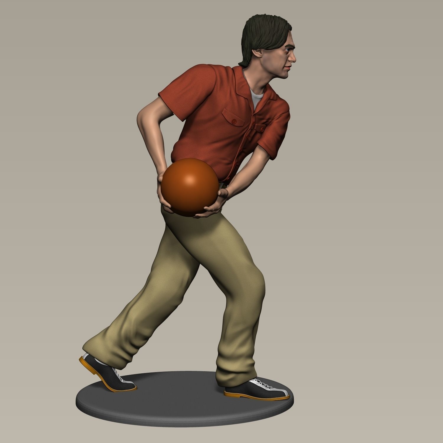 Steve Buscemi Donny from BIG LEBOWSKI 3D model 3D printable | CGTrader
