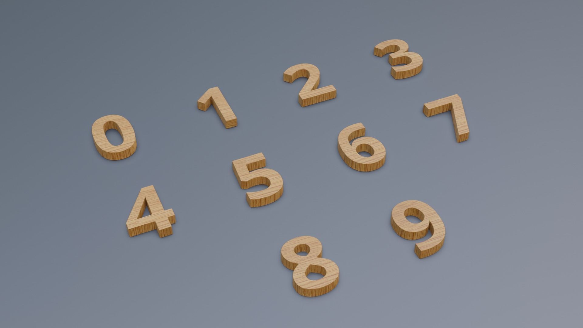 3D model AlphaNumeric Collection 3D VR / AR / low-poly | CGTrader