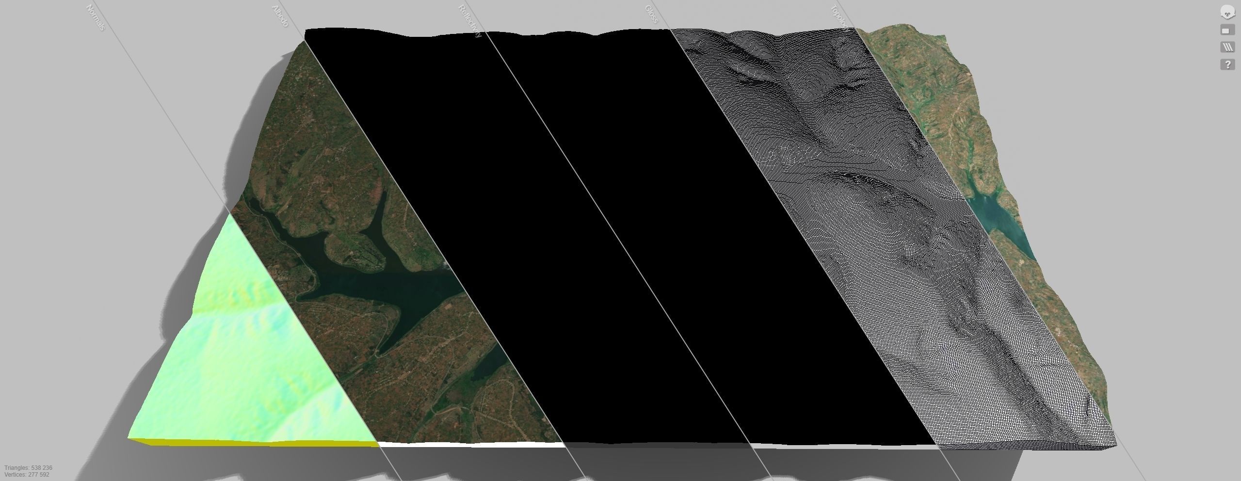 Lake Muhazi Rwanda 3D model | CGTrader