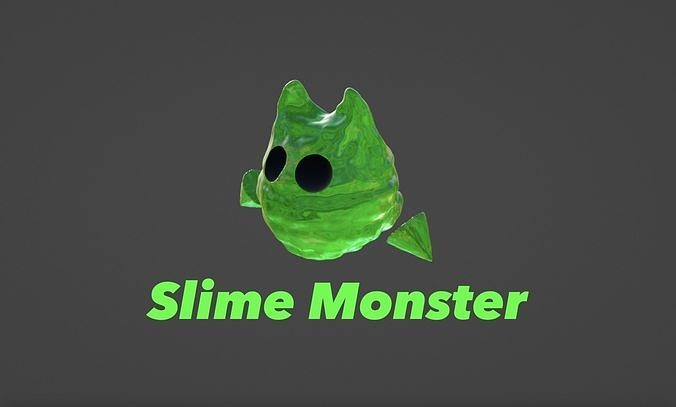 3D model Slime Monster VR / AR / low-poly | CGTrader