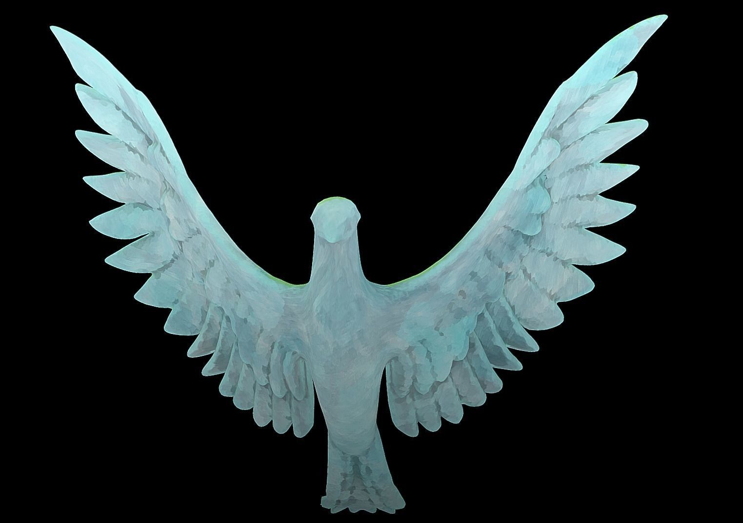 3D model Dove Full color 3d printable model VR / AR / low-poly | CGTrader