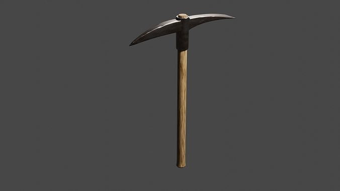 Pickaxe 3D model | CGTrader