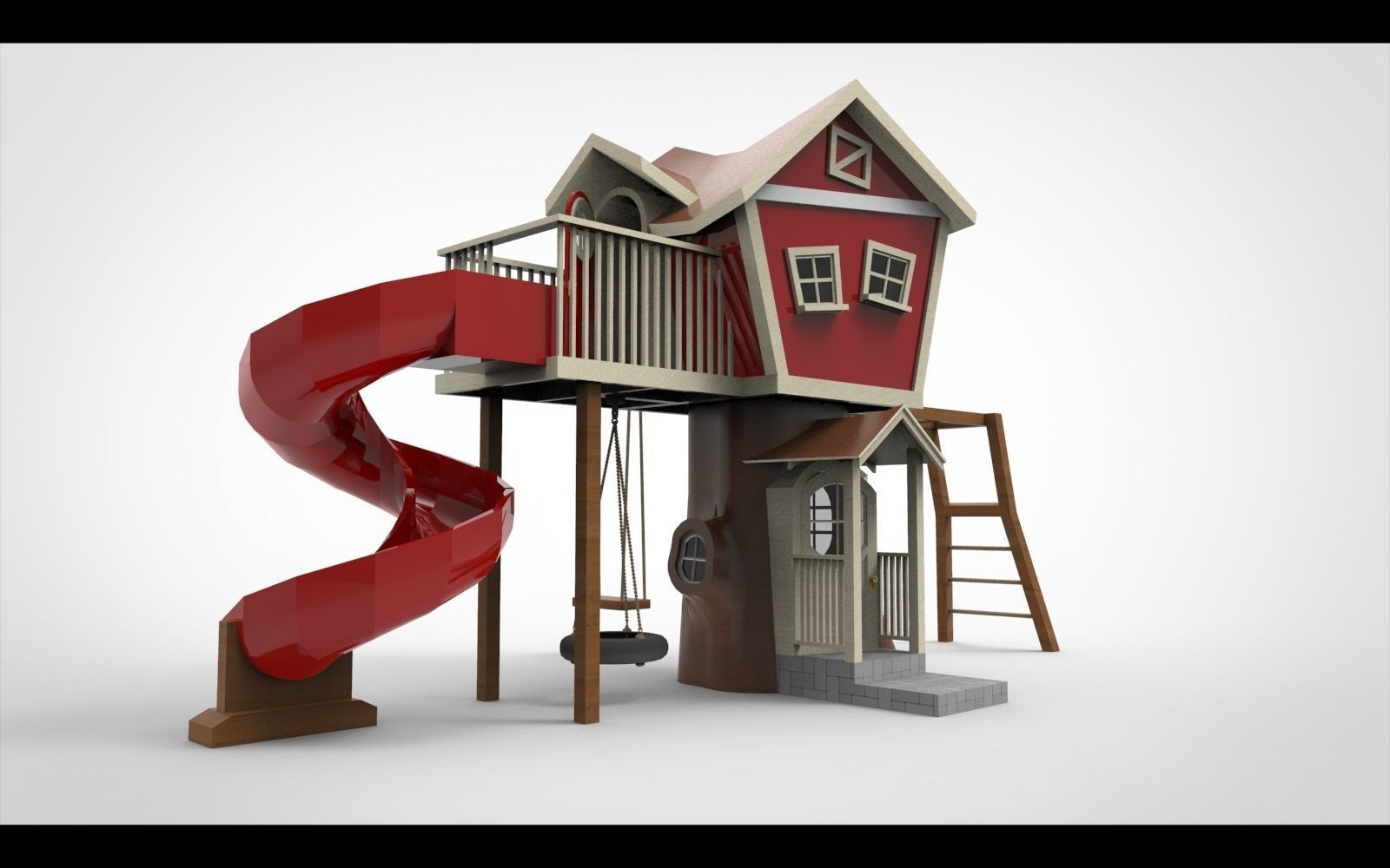 Hobbit playground 3D model | CGTrader
