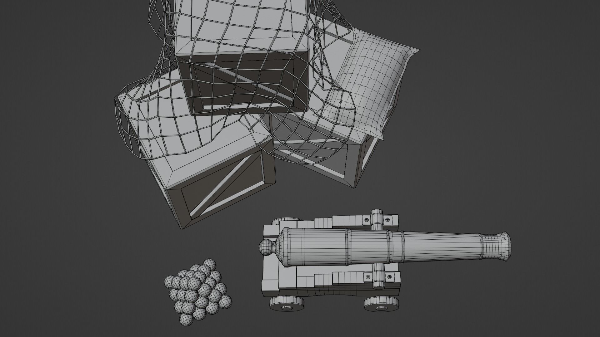 Naval Combat props 3D model | CGTrader