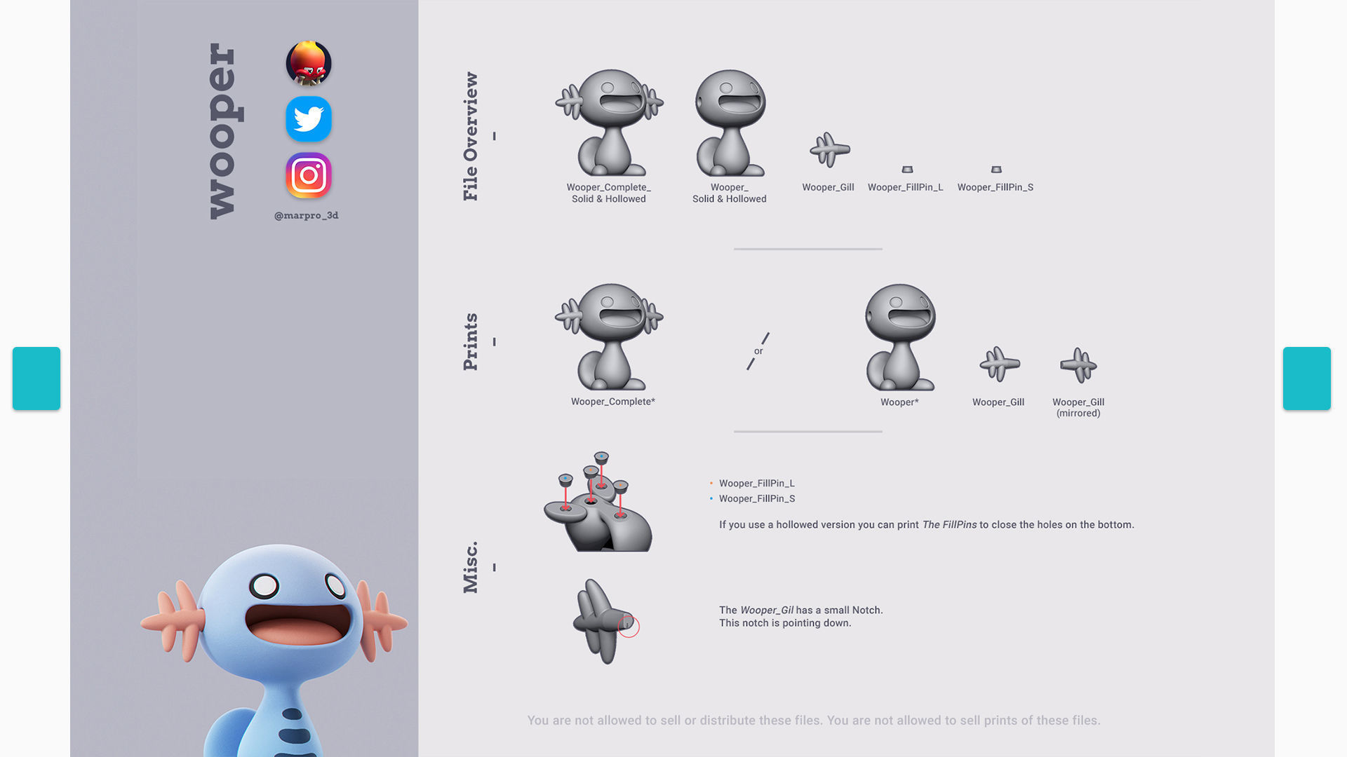 Pokemon - Charizard Gengar Wooper 3D model 3D printable | CGTrader
