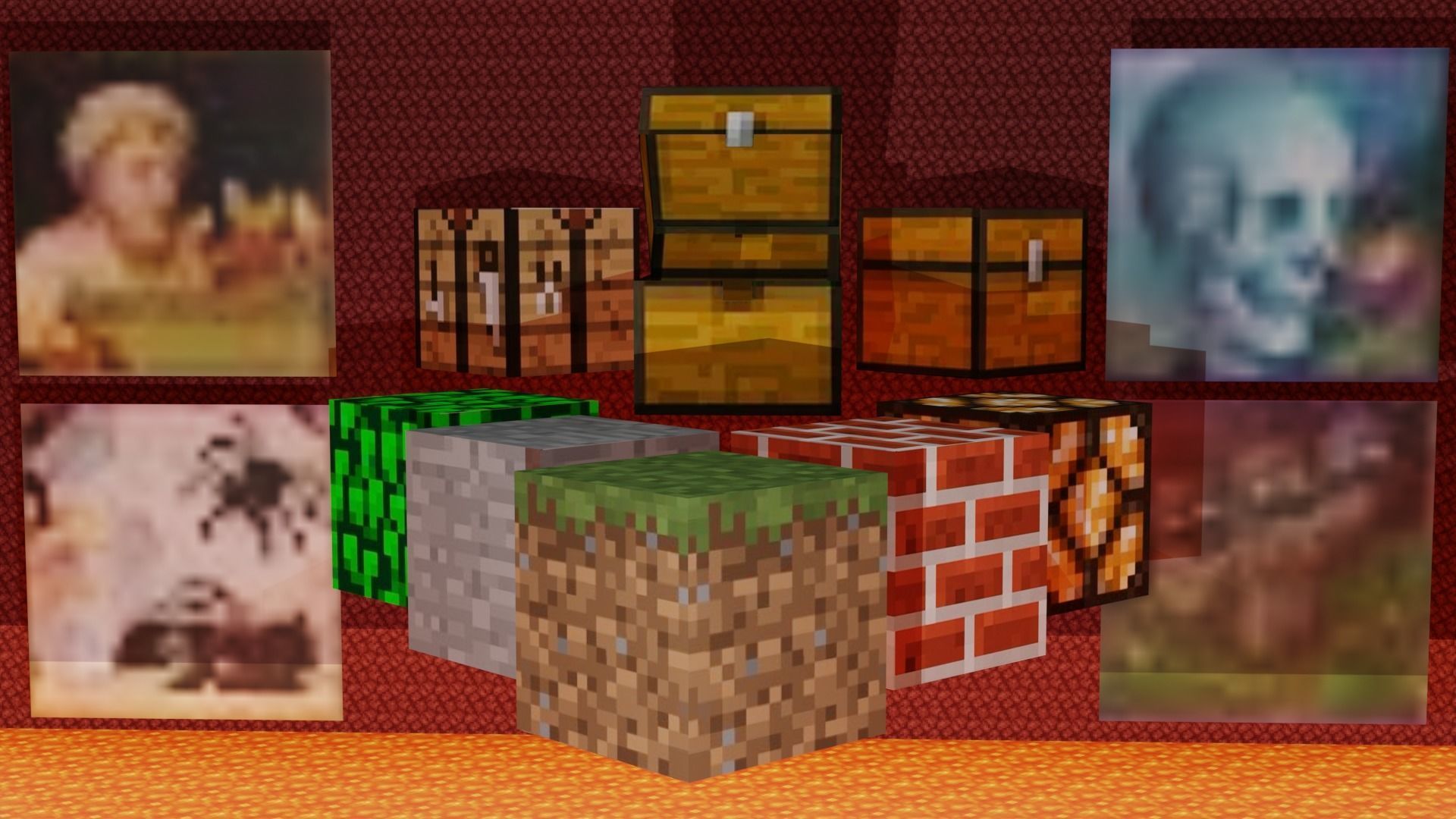 Minecraft blocks free VR / AR / low-poly 3D model | CGTrader