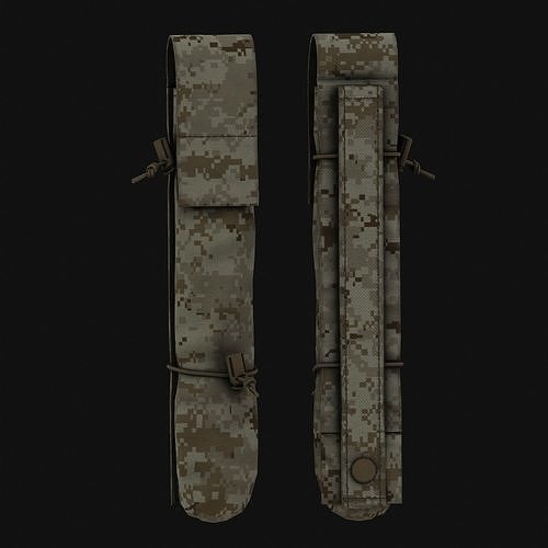 3D model Eagle Breaching Strip Pouch AOR1 And AOR2 VR / AR / low-poly ...