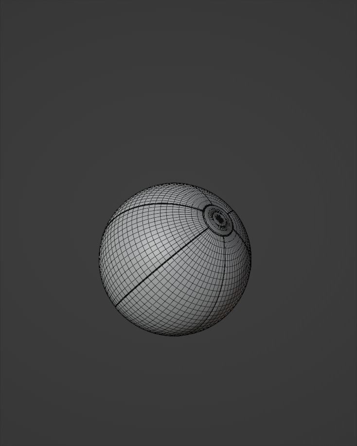 Beach ball free 3D model | CGTrader