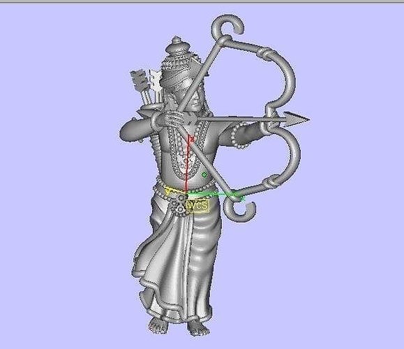 god idol pendent gold silver 3D model 3D printable | CGTrader