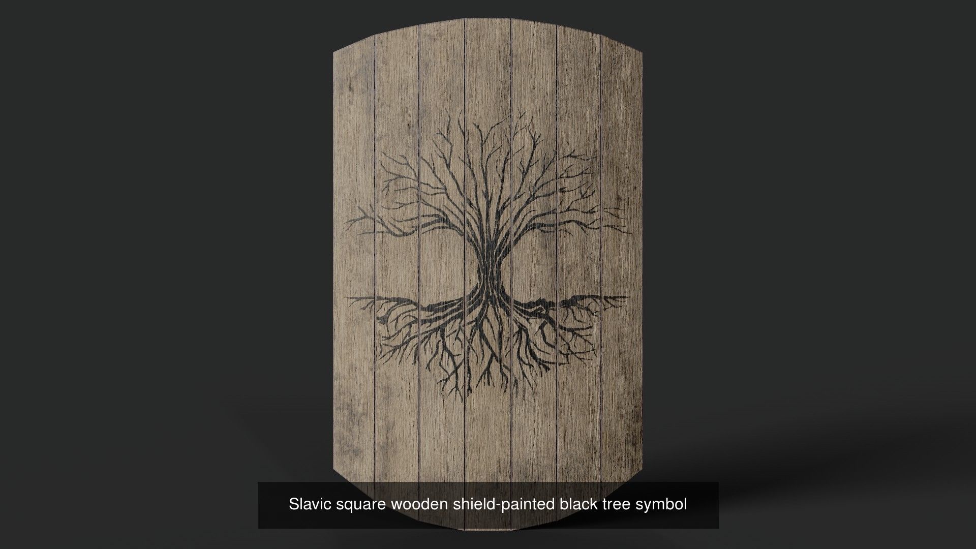 3D Model Collection Slavic square shields 40 pieces VR / AR / low-poly ...